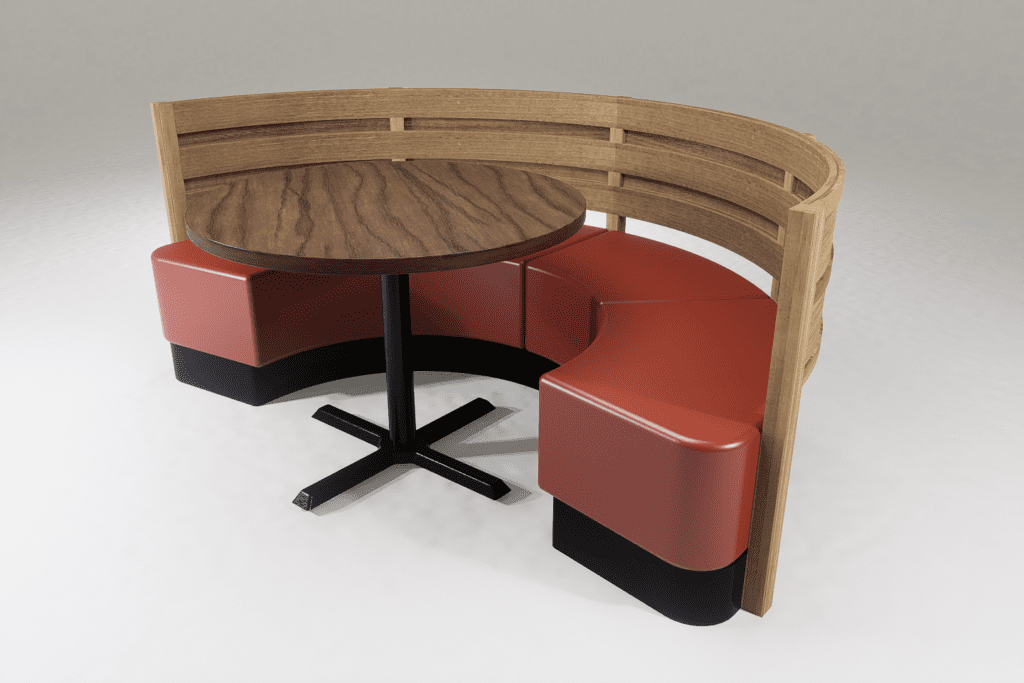 Booths y Mesas para Restaurantes - Vivir Bonito